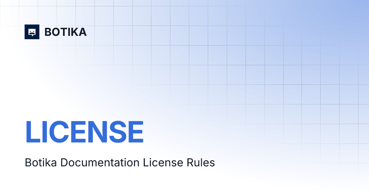 LICENSE | BOTIKA
